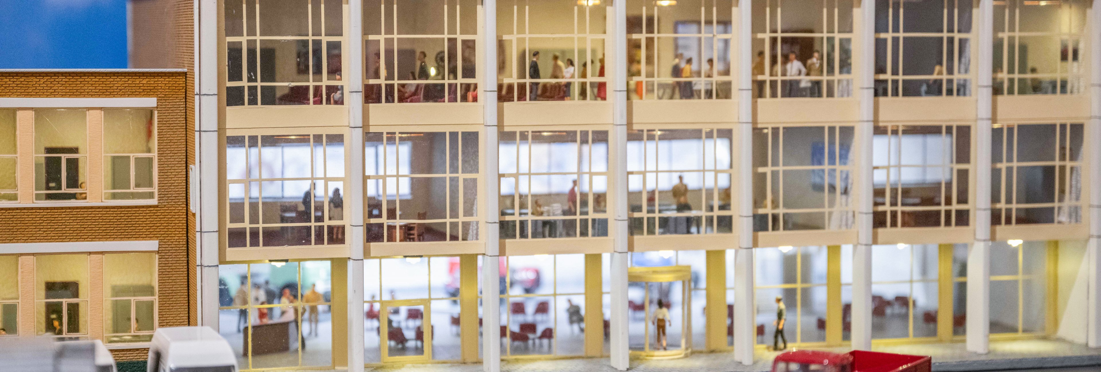 Model of iconic DAF building showcased at DAF Museum